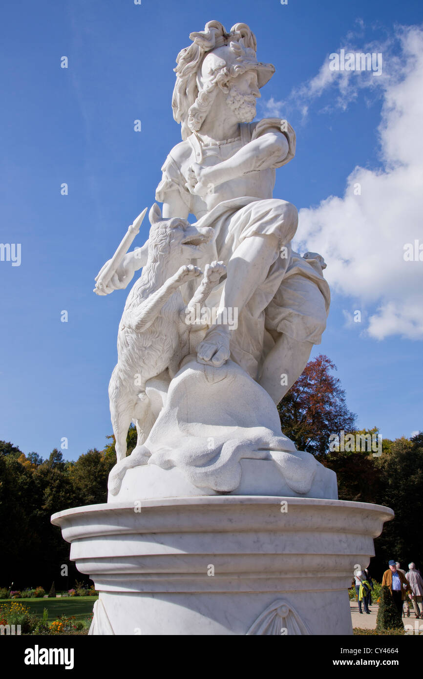 Marble statue Sanssouci Park, Potsdam, Germany Stock Photo - Alamy