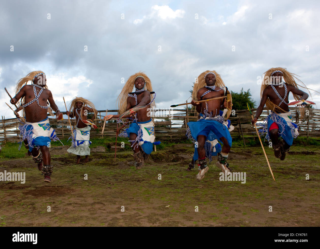 Intore Dancers In Ibwiwachu Village - Rwanda Stock Photo - Alamy