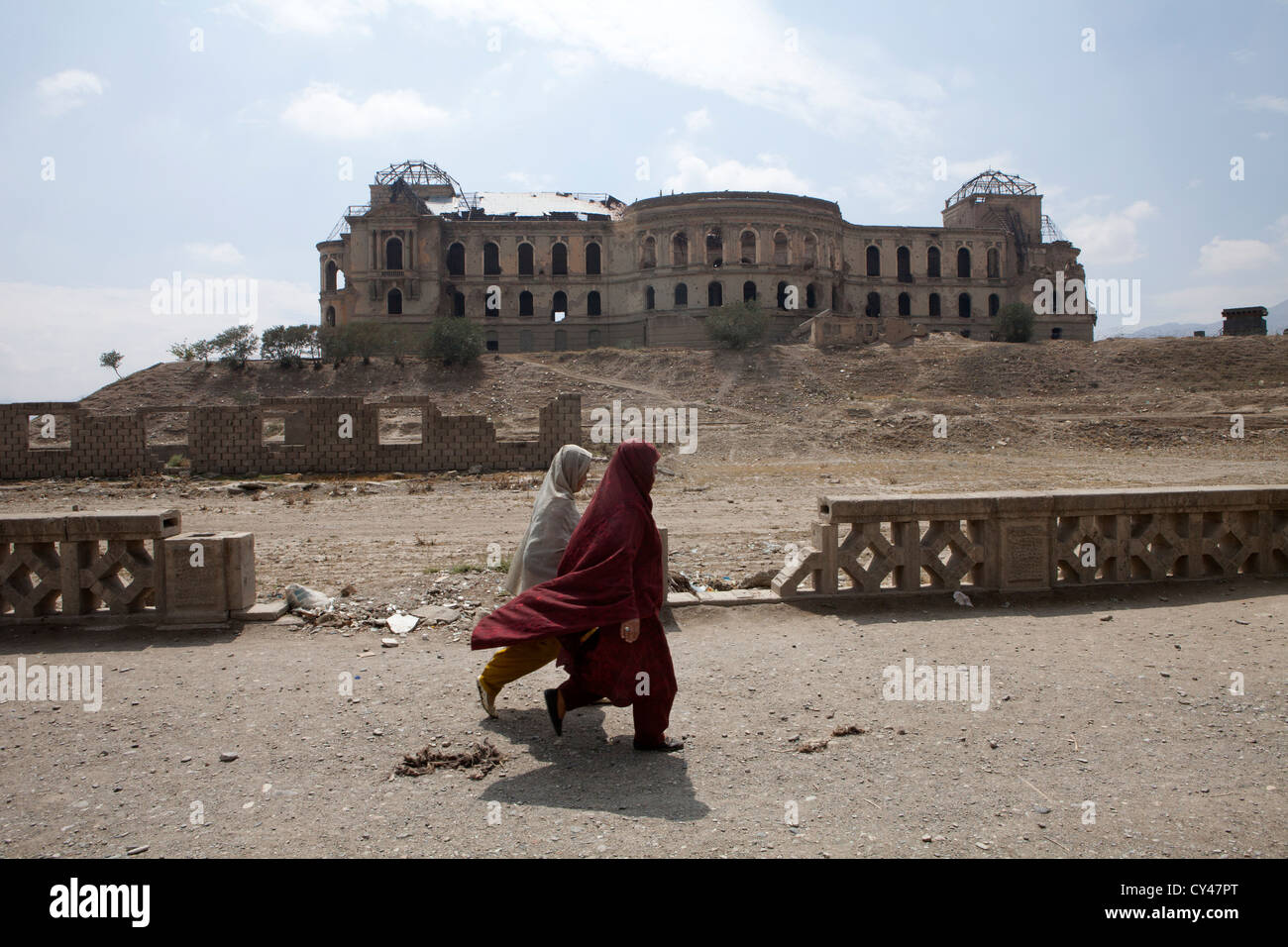Darul Aman palace, kabul, Afghanistan Stock Photo - Alamy