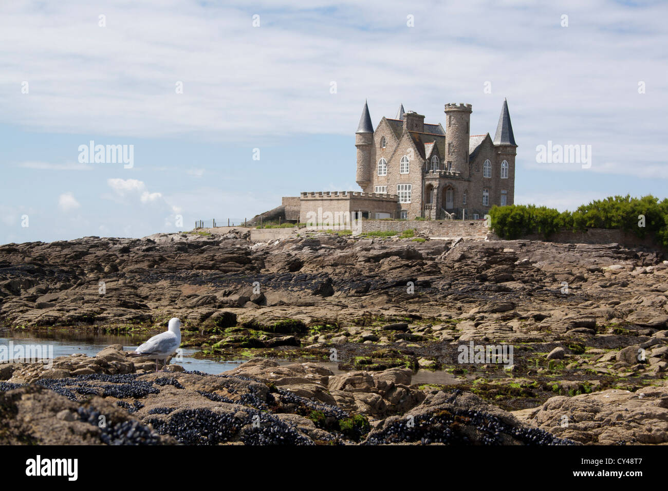 Turpault castle hi-res stock photography and images - Alamy