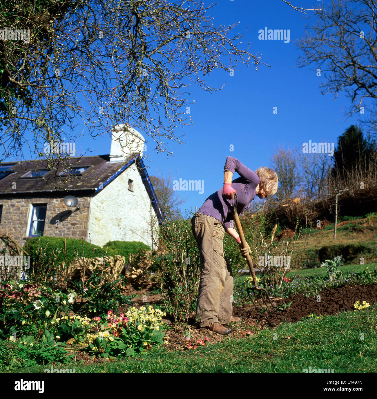 Sloped gardens hi-res stock photography and images - Alamy