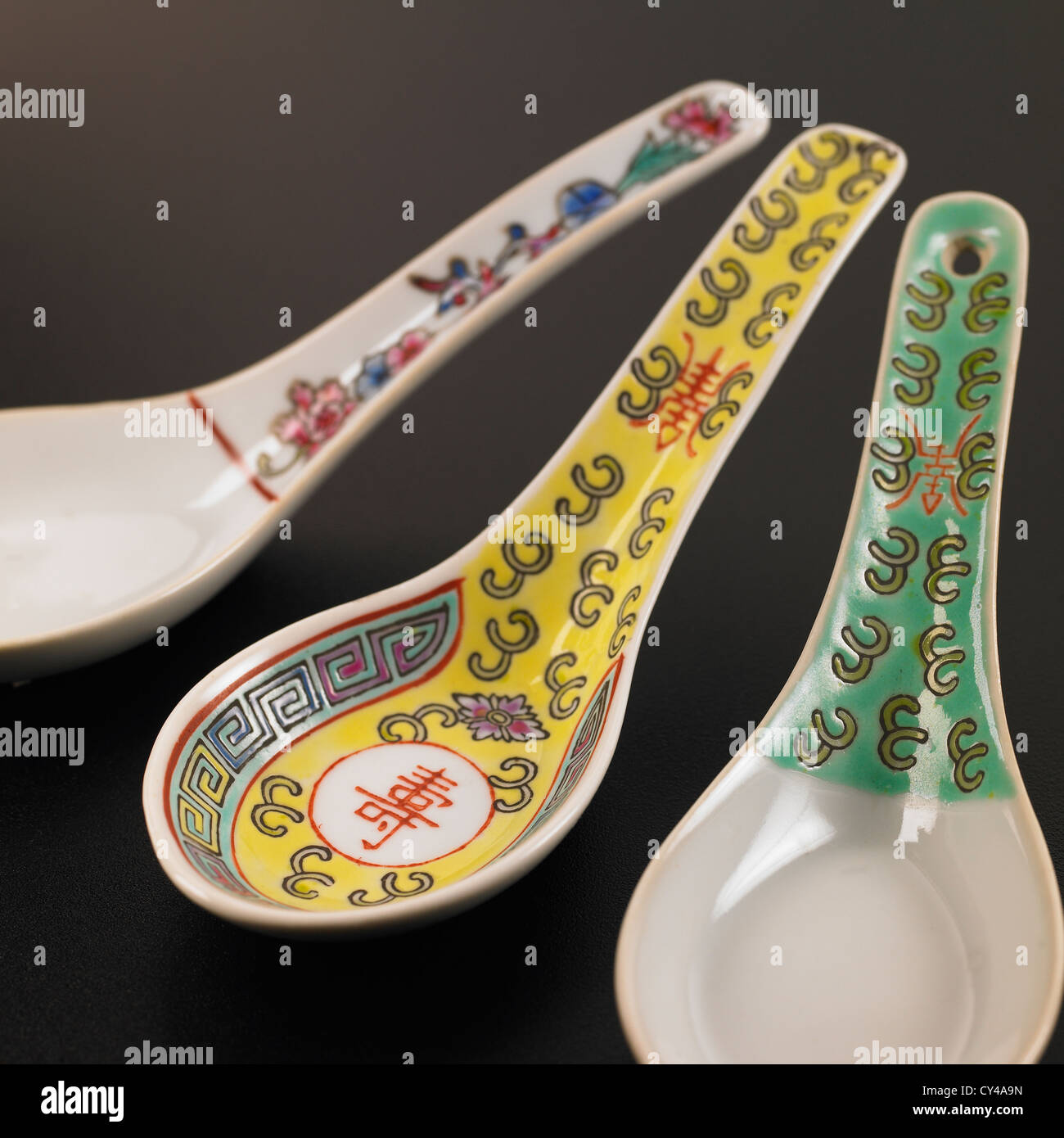 Soup spoons hi-res stock photography and images - Alamy