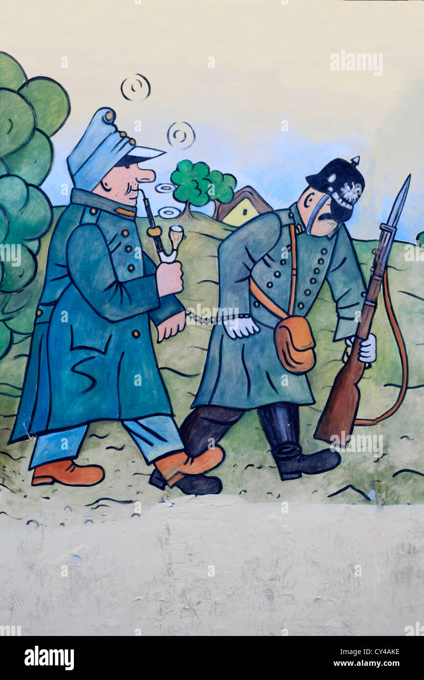 Ww1 cartoon hi-res stock photography and images - Alamy