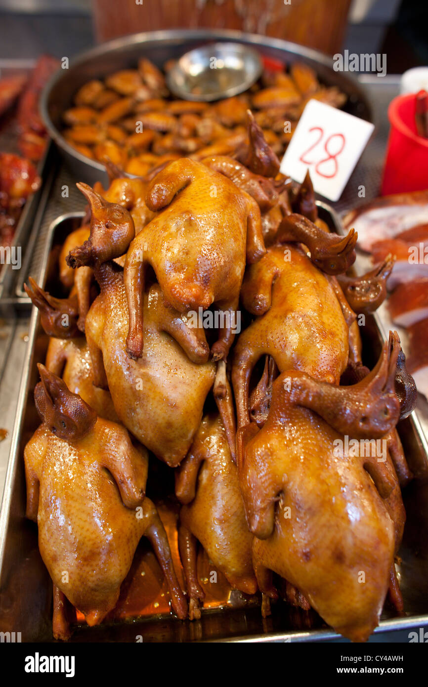 meat market in Hongkong, China Stock Photo - Alamy