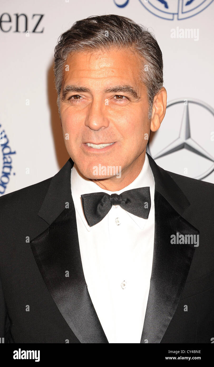 GEORGE CLOONEY US film actor in October 2012. Photo Jeffrey Mayer Stock ...