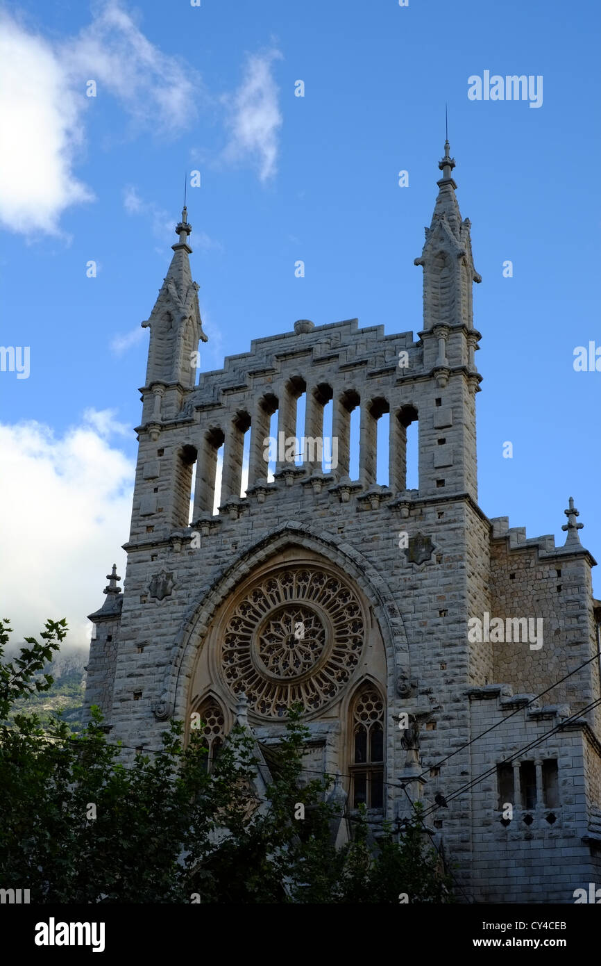 Soller mallorca cathedral hi-res stock photography and images - Alamy