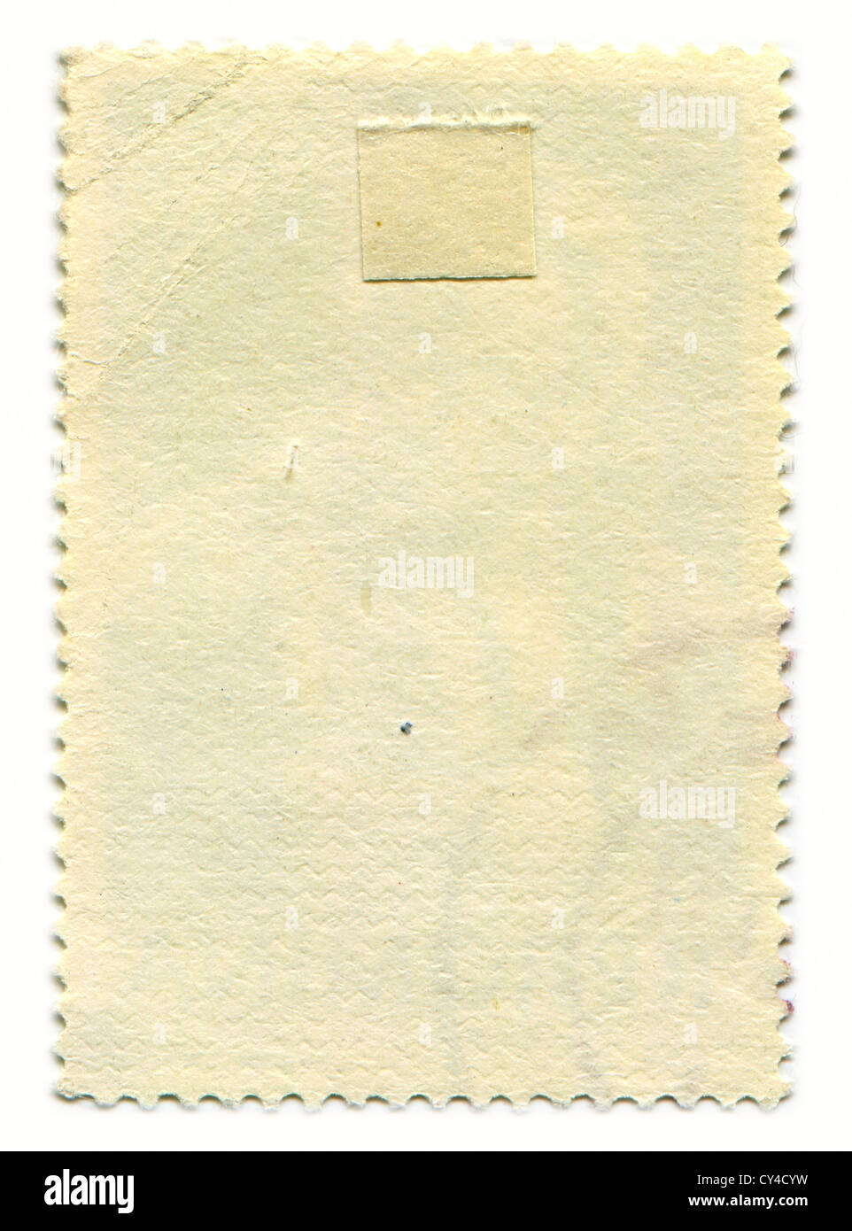 The reverse side of a postage stamp Stock Photo - Alamy