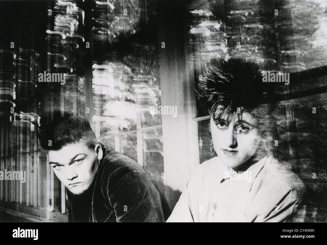 EVERYTHING BUT THE GIRL Promotional photo of UK pop duo in 1984 with ...