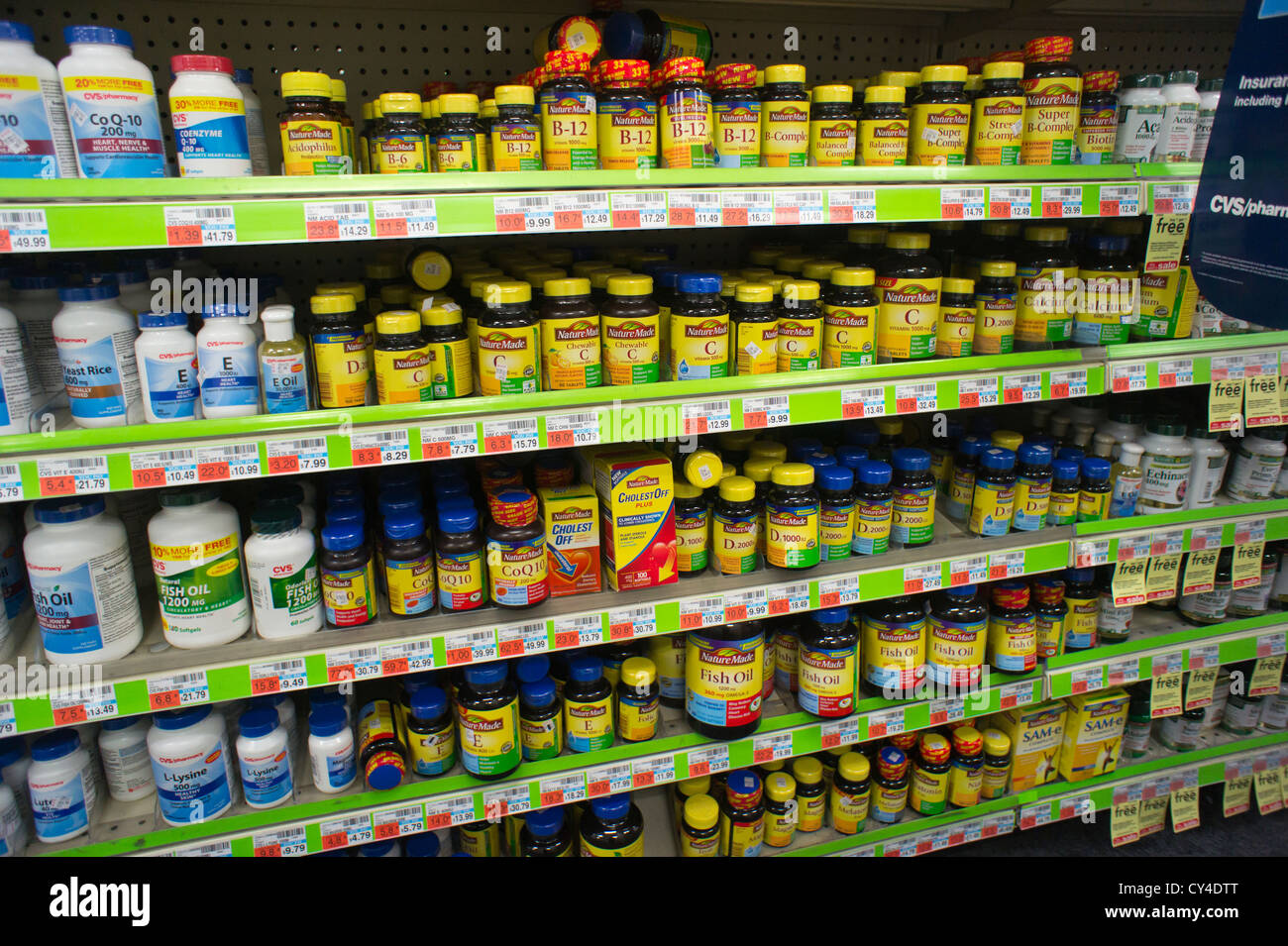 Vitamins other supplements seen on hi-res stock photography and images ...