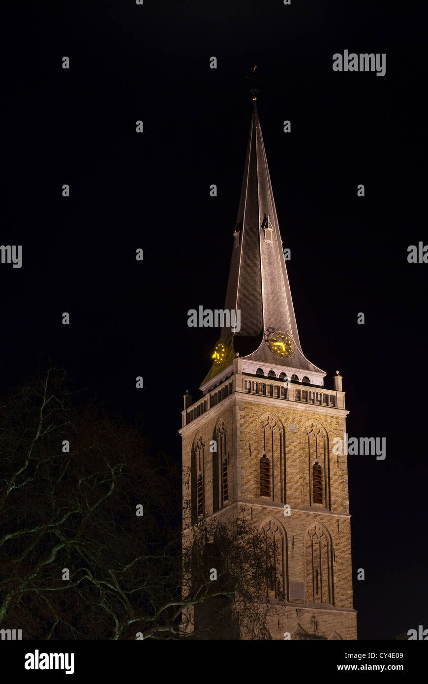 Tower of the protestant church in Lochem, Netherlands Stock Photo - Alamy