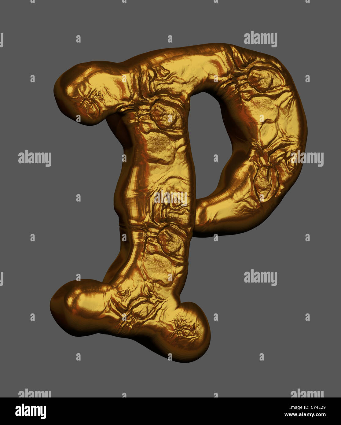 Melting gold alphabet hi-res stock photography and images - Alamy