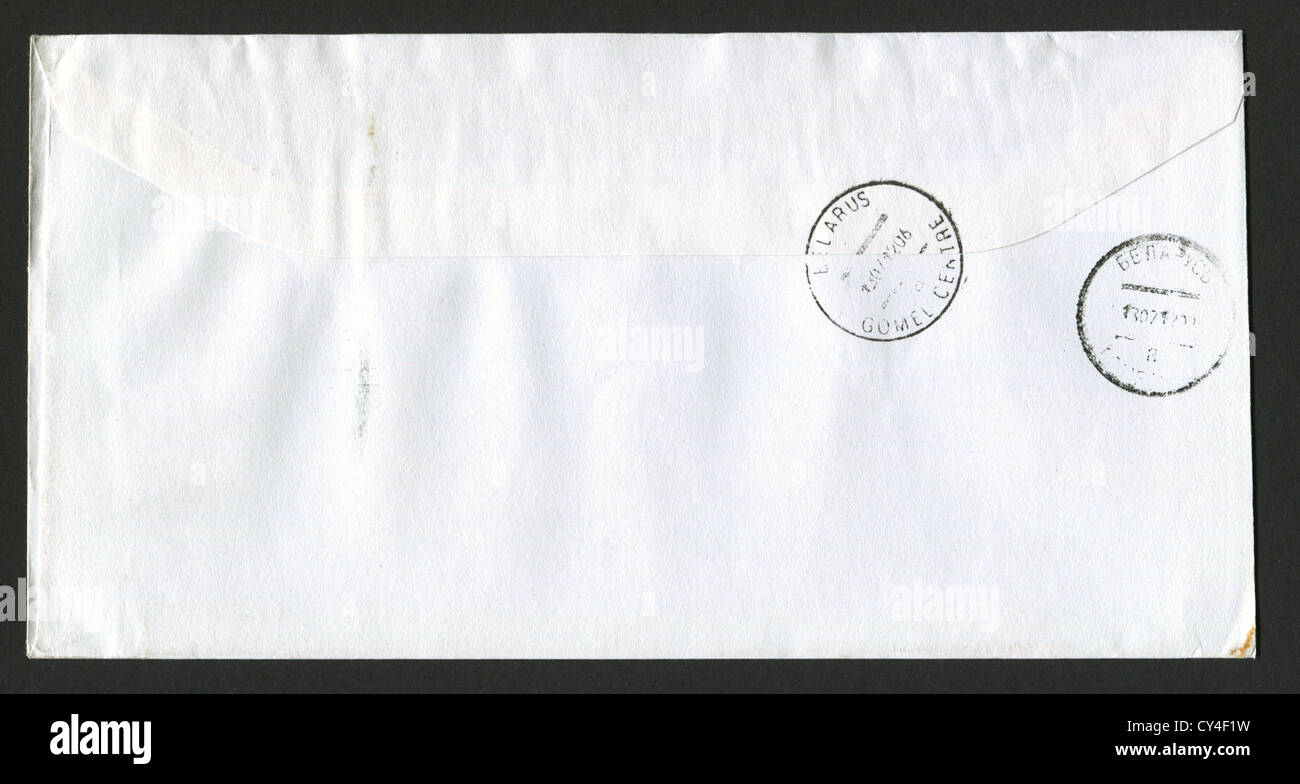 Post envelope, background Stock Photo - Alamy