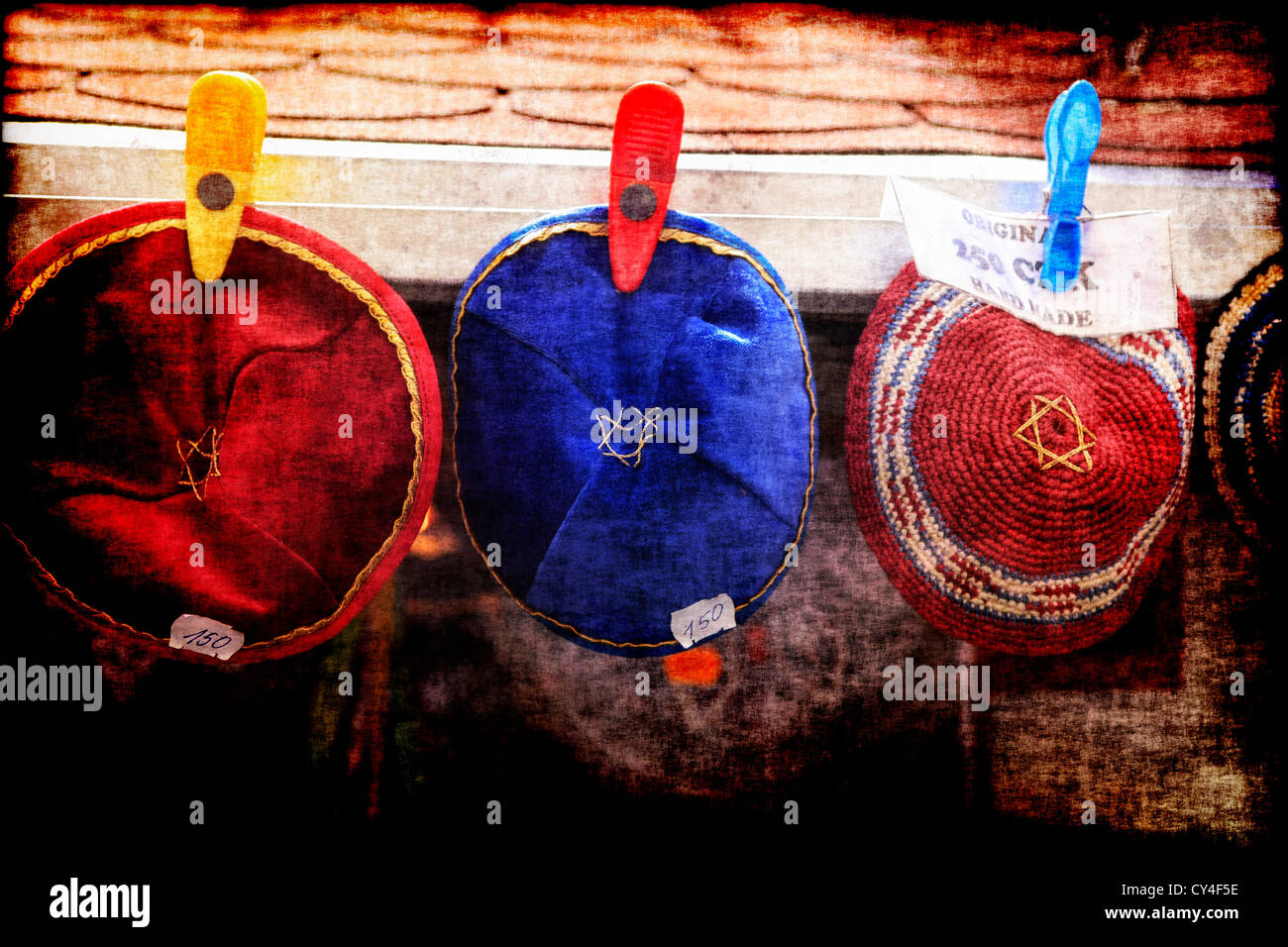 Jewish skull cap hi-res stock photography and images - Alamy