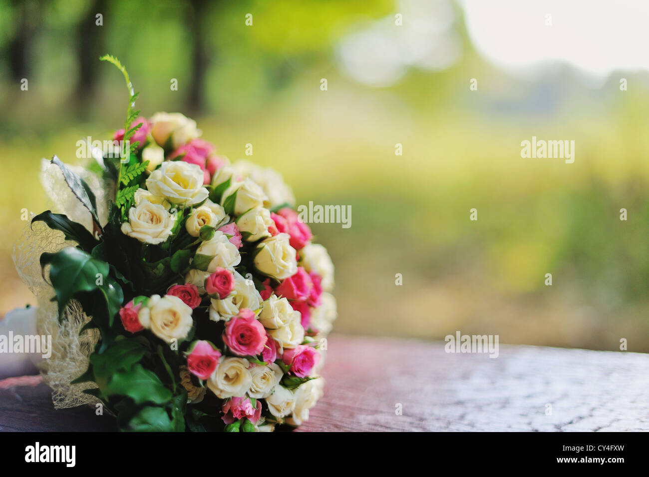 Flower Arrangement of roses Stock Photo - Alamy