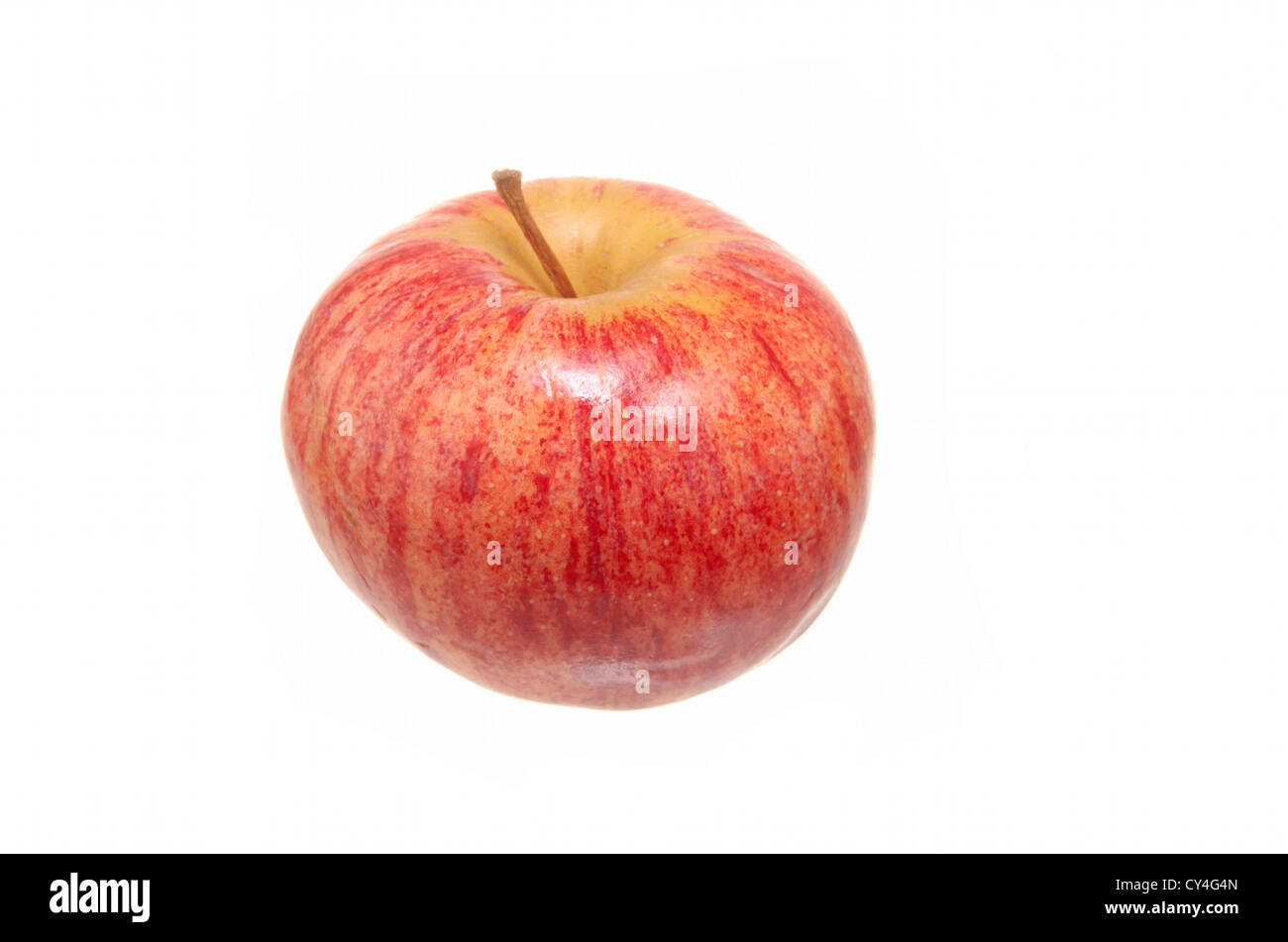 Whole apple isolated against a white background Stock Photo - Alamy
