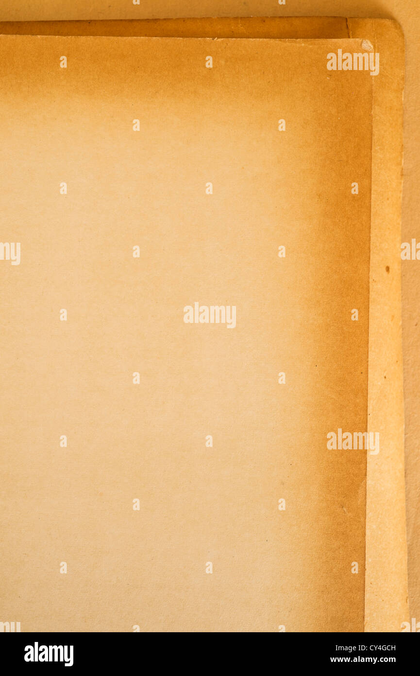 Old brown paper, studio shot Stock Photo - Alamy