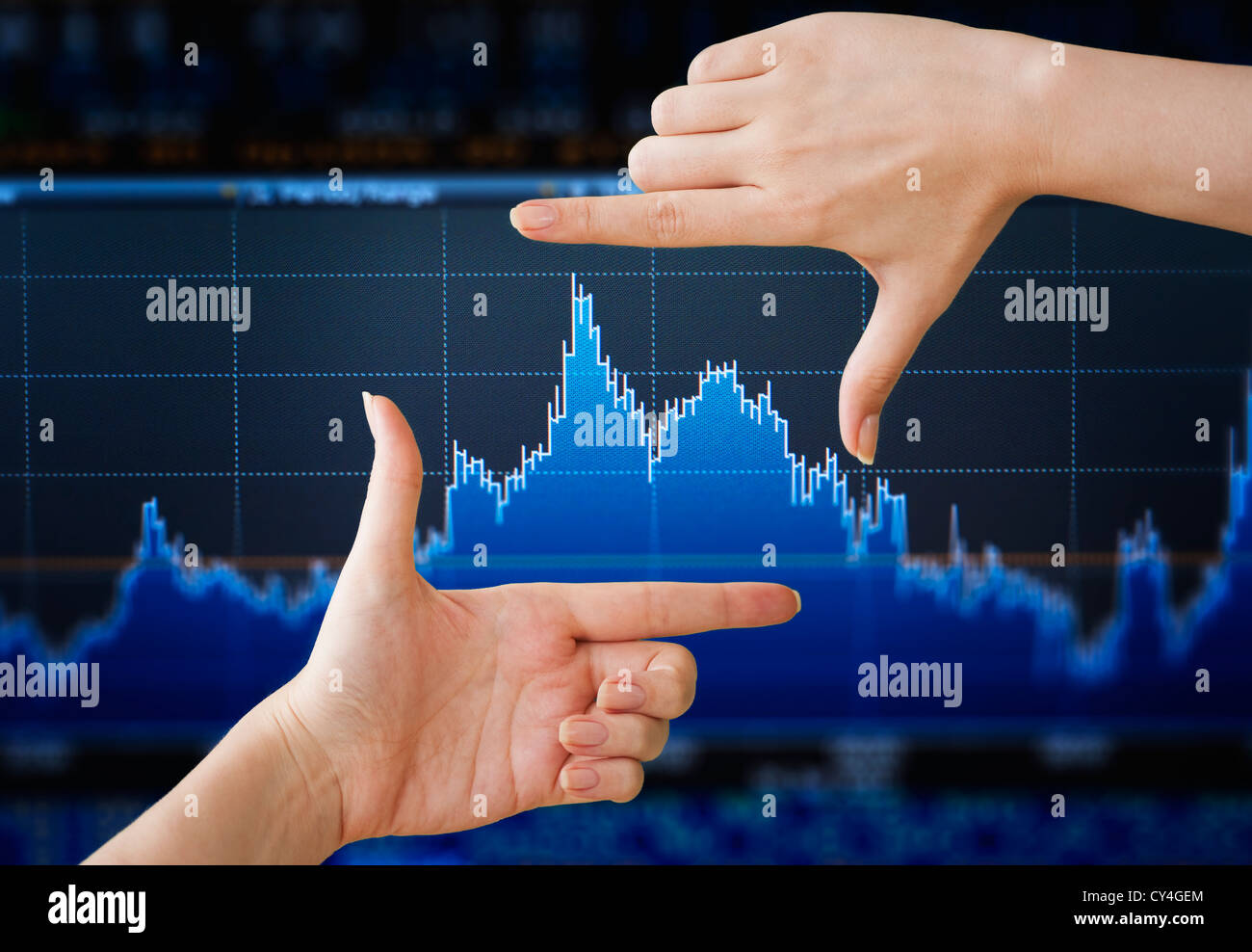 Data graph hi-res stock photography and images - Alamy