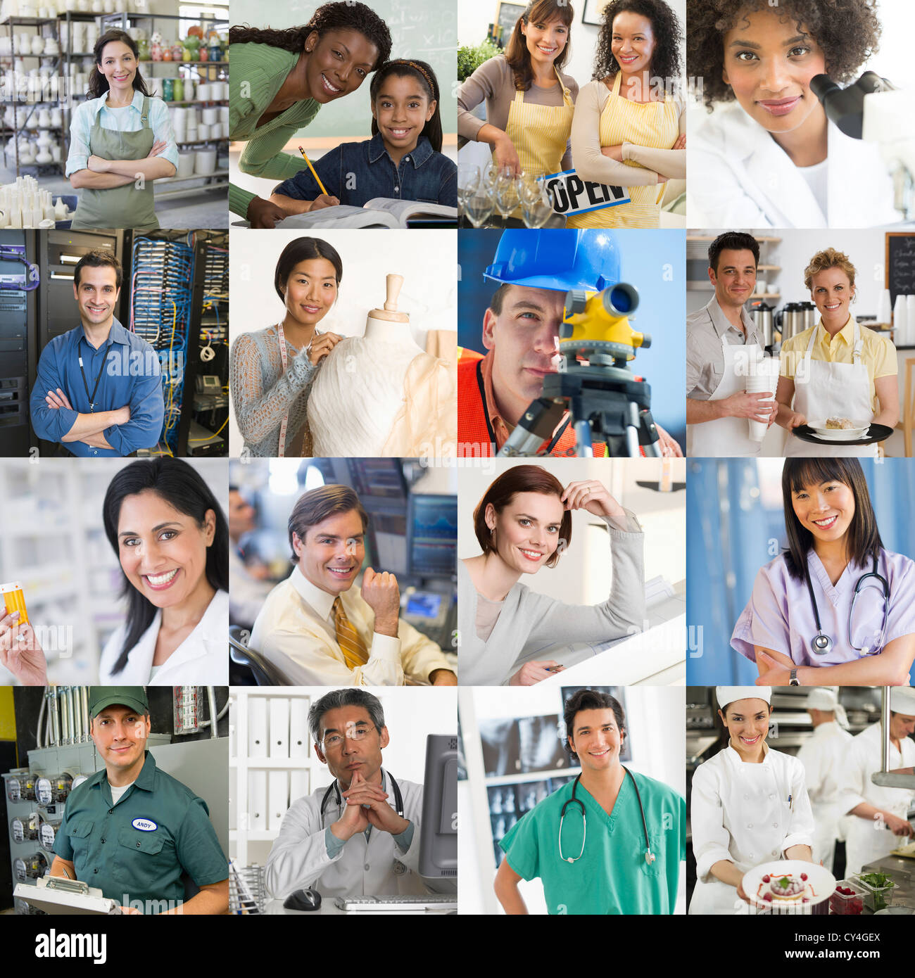 Various workers hi-res stock photography and images - Alamy