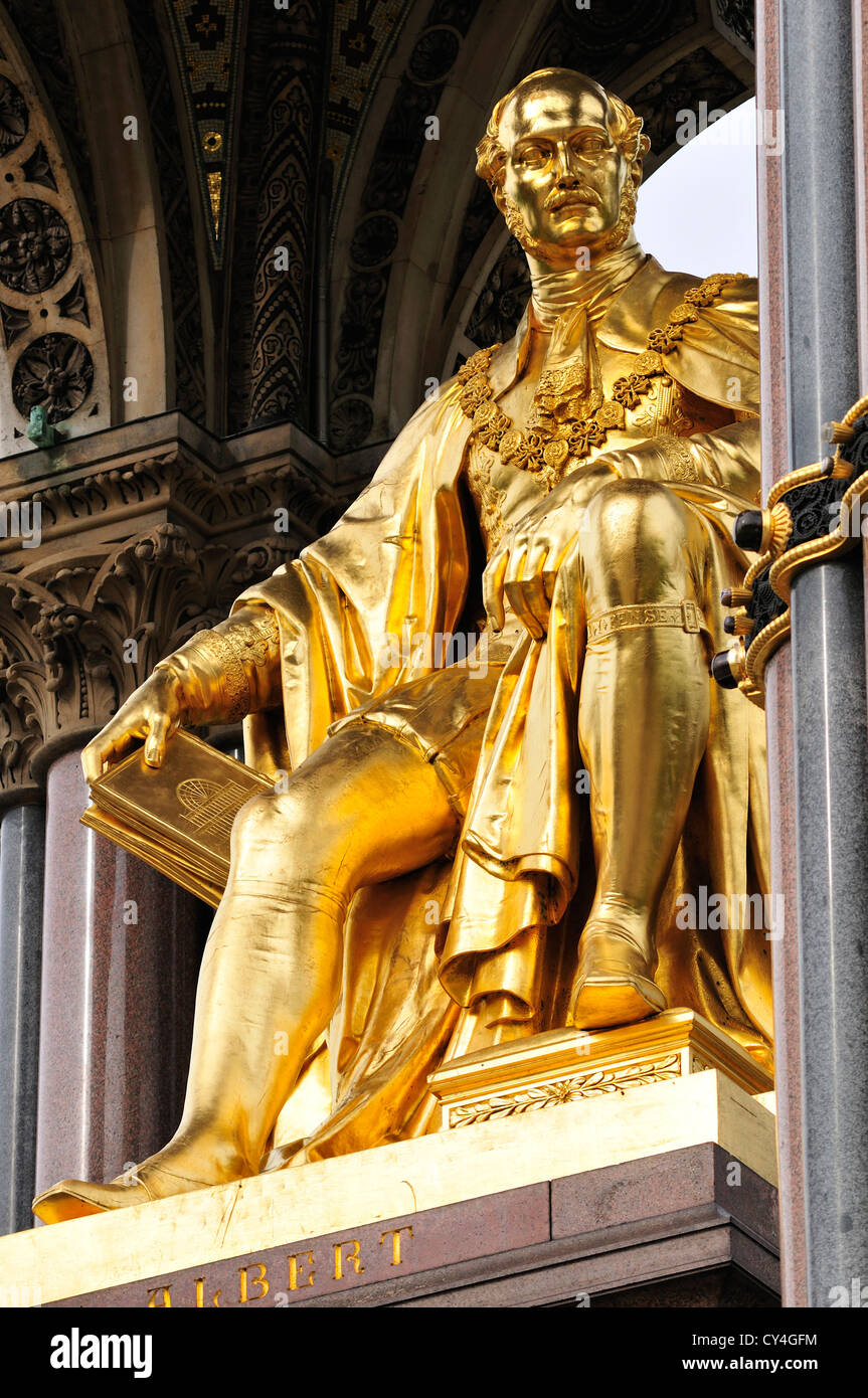 Albert memorial statue hi-res stock photography and images - Alamy