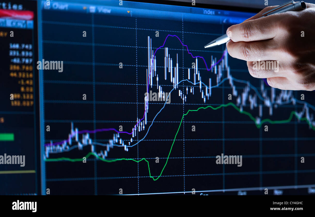 Stock market graph hi-res stock photography and images - Alamy