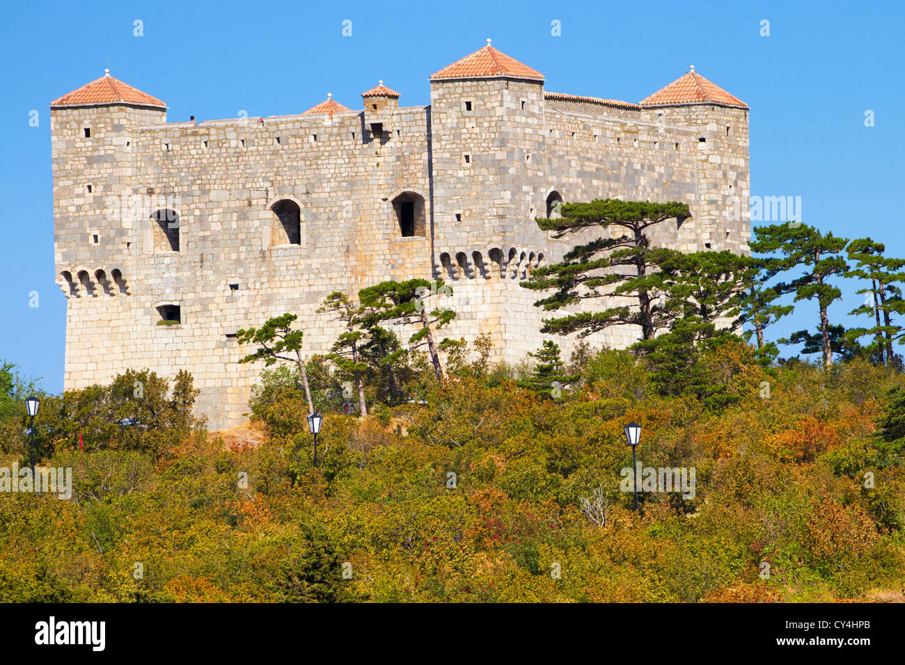 Nehaj castle in Senj, Croatia (Dalmatia Stock Photo - Alamy