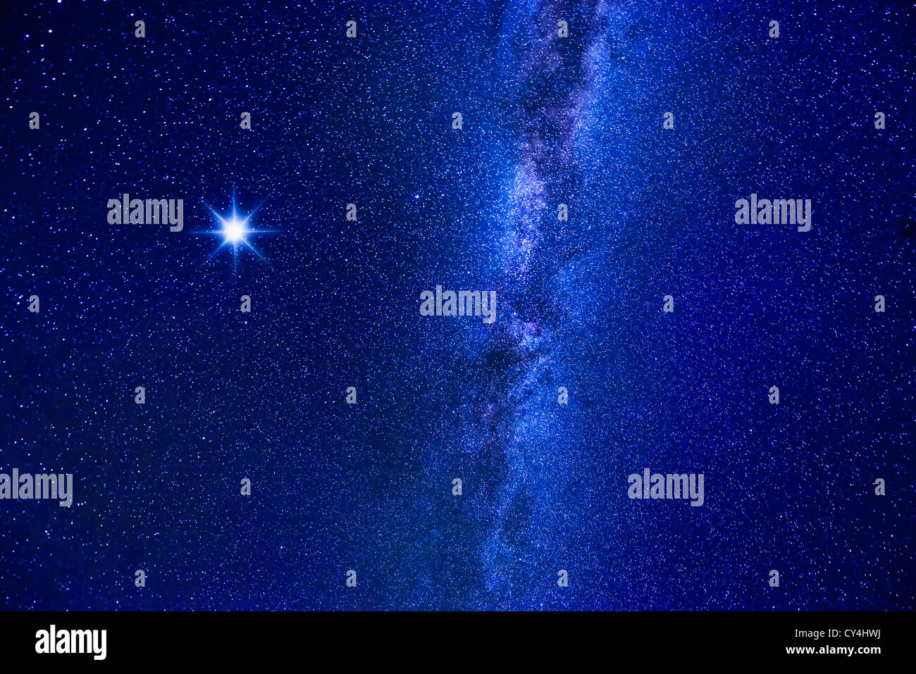 Bright star in the sky hi-res stock photography and images - Alamy