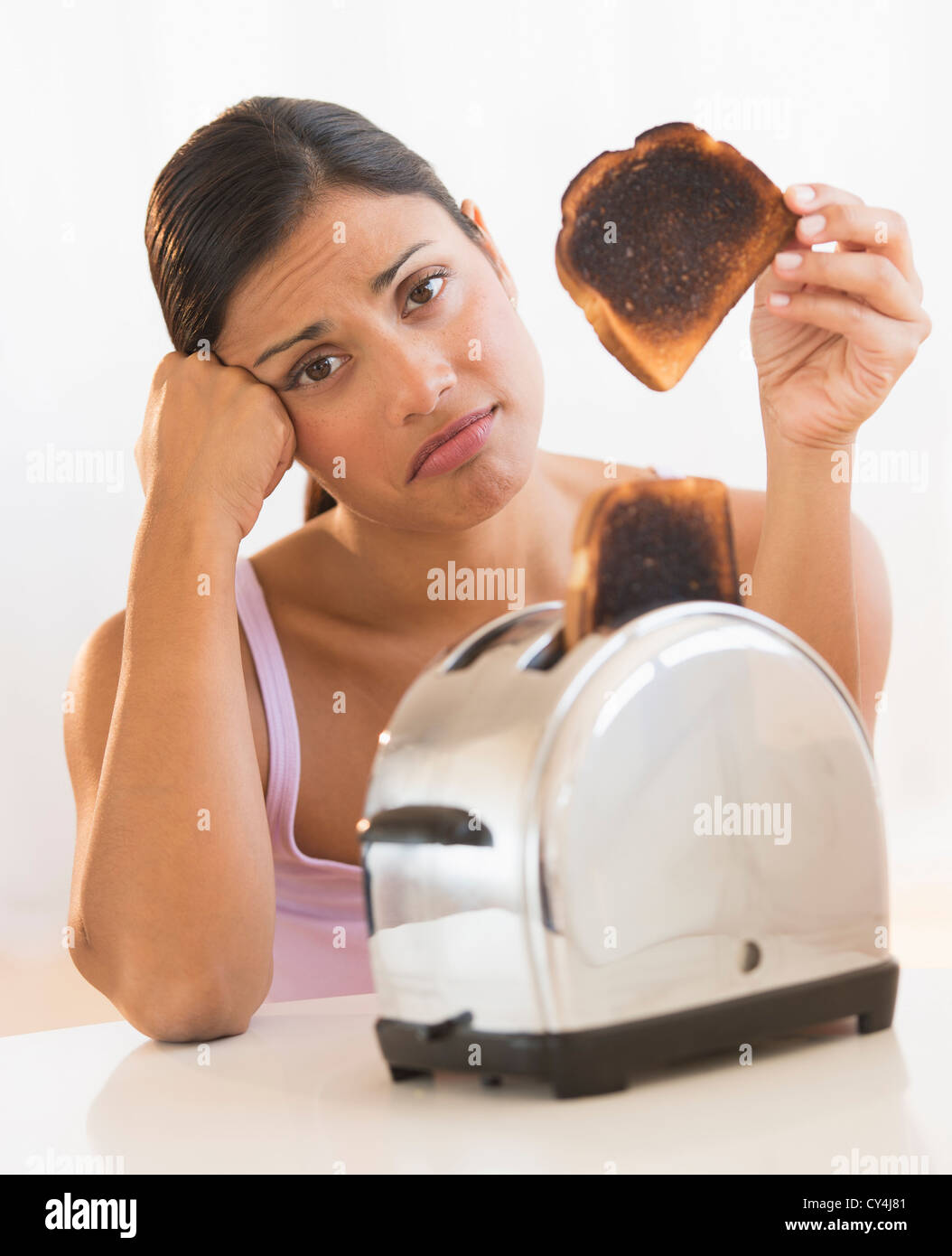 Burnt toast person hi-res stock photography and images - Alamy