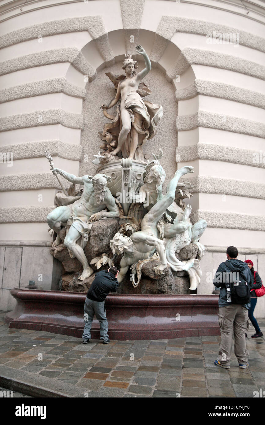 Fountain in vienna hi-res stock photography and images - Alamy