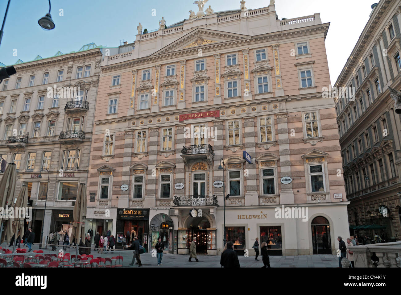 Generali Hof at Generali Platz in Vienna, Austria Stock Photo - Alamy