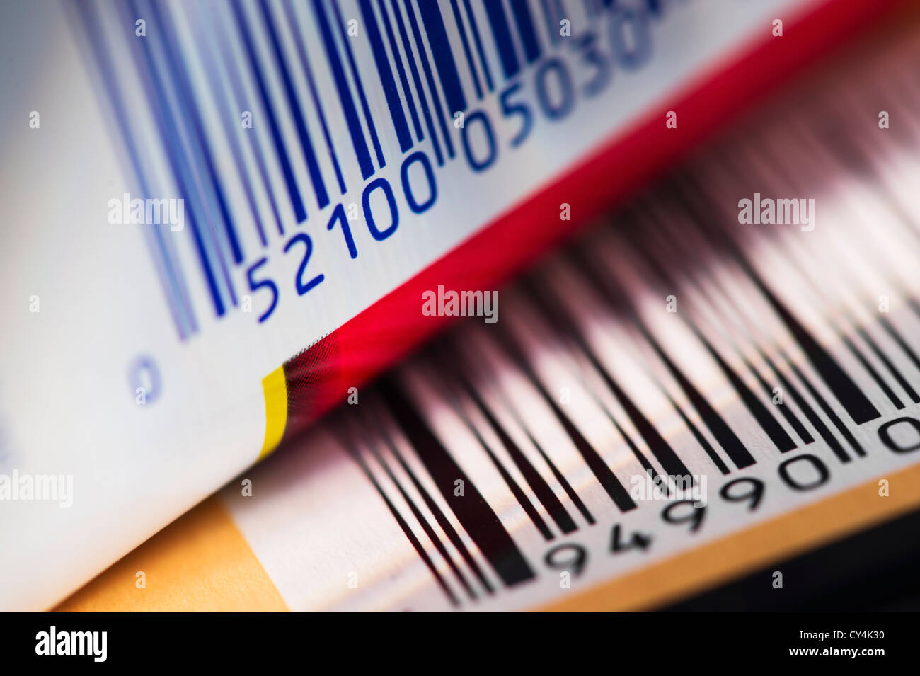 Close up of bar codes, studio shot Stock Photo - Alamy