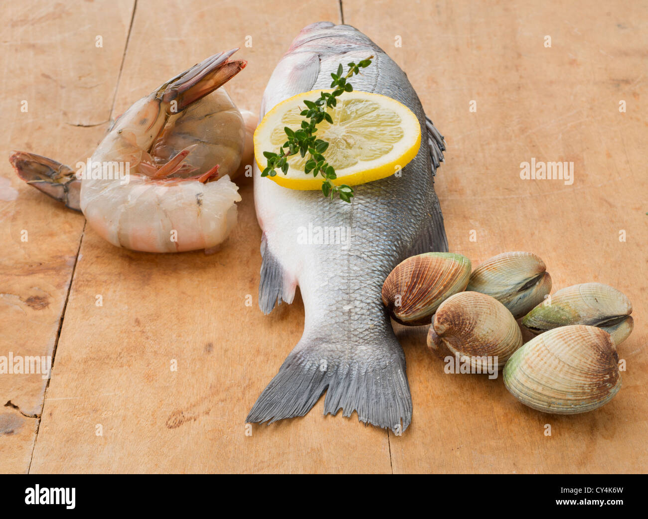 Healthy simple fresh seafood hi-res stock photography and images - Alamy