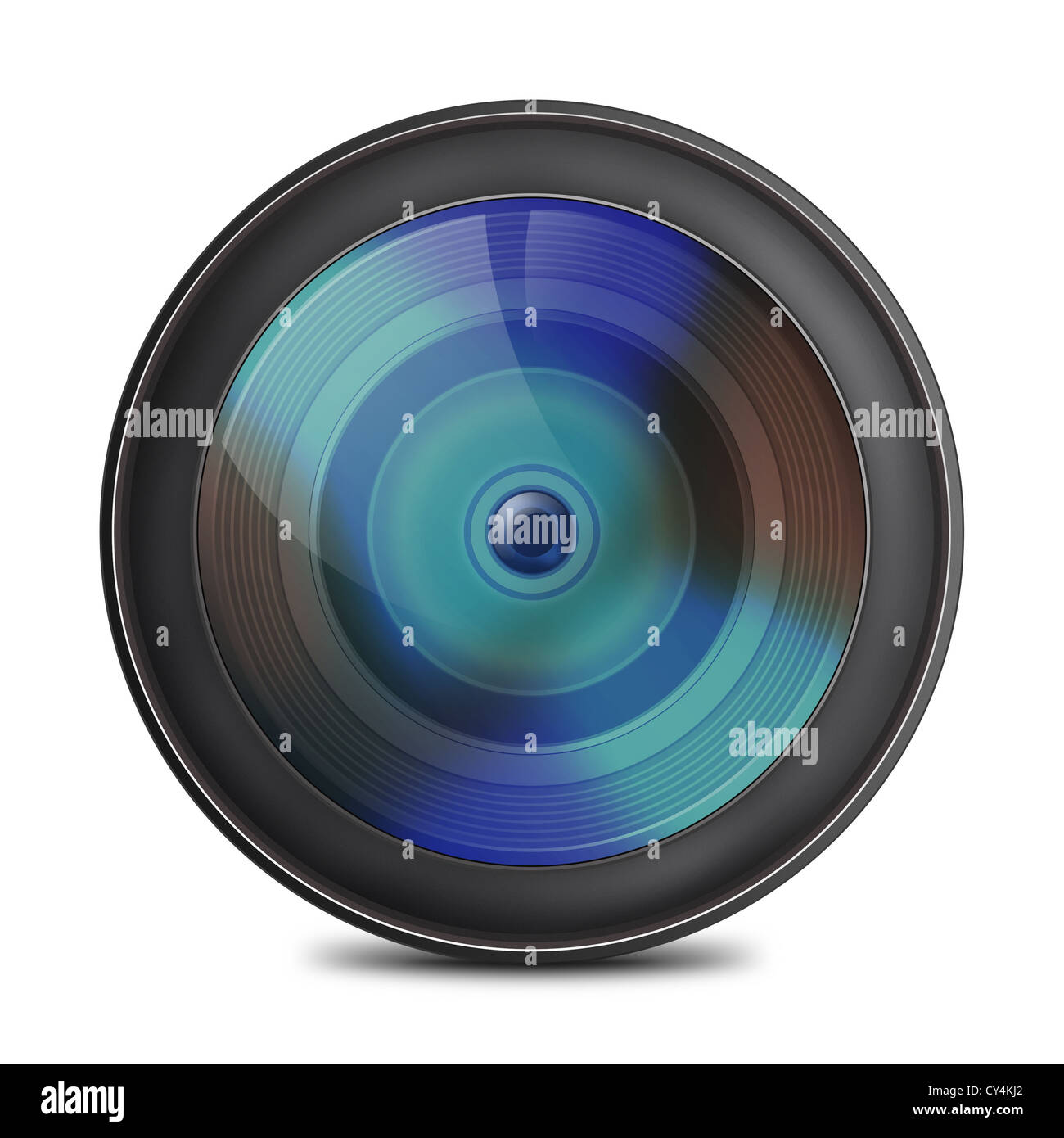 Lens flare photograph Cut Out Stock Images & Pictures - Alamy