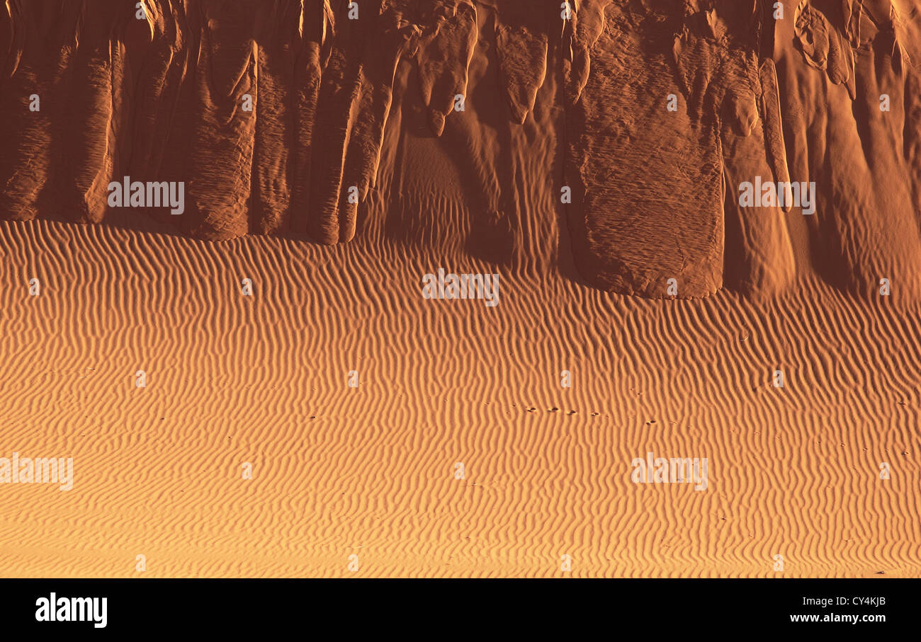 Sand detail in the Sahara desert Stock Photo - Alamy