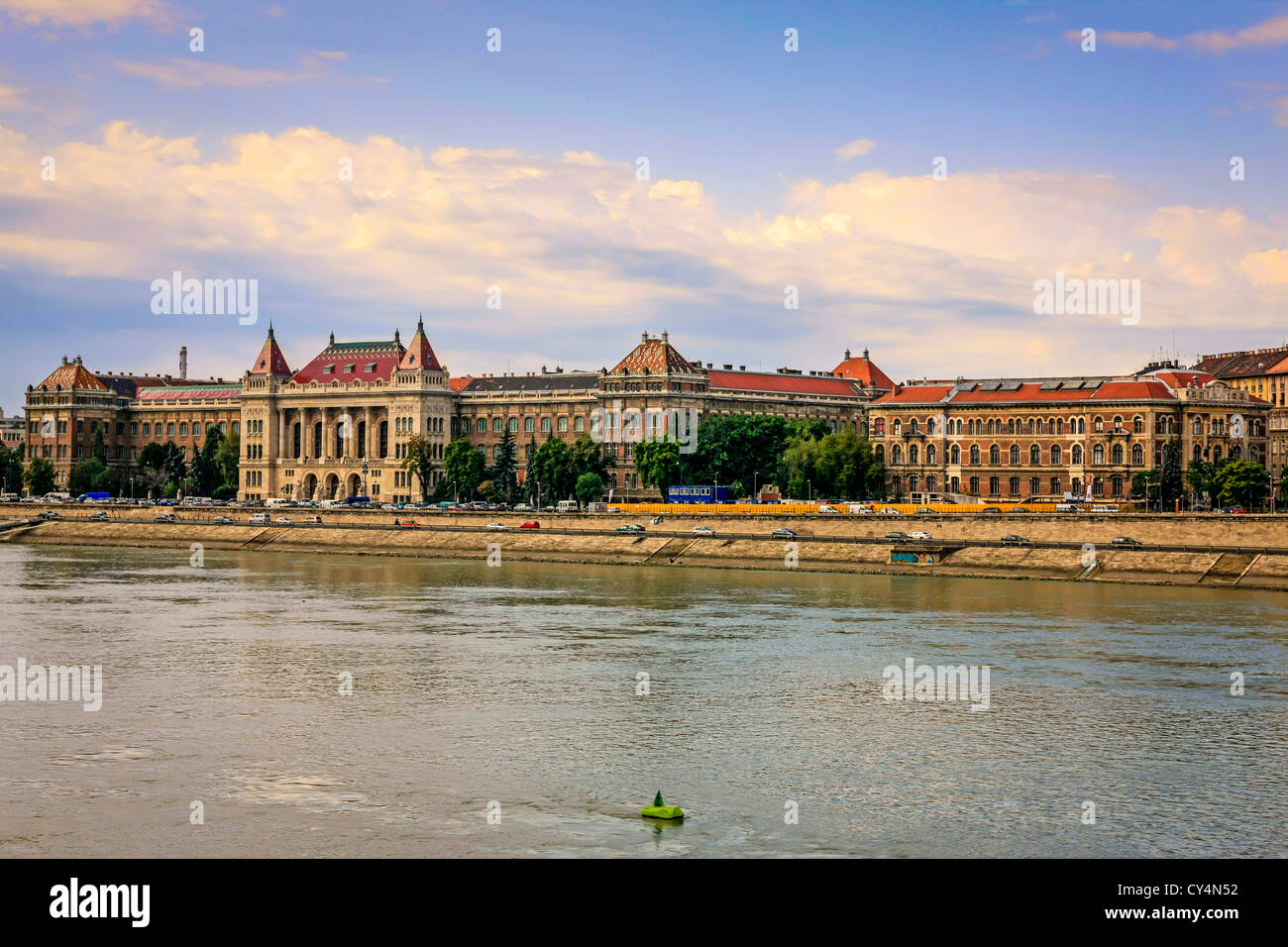 The Budapest University of Technology and Economics building on the ...