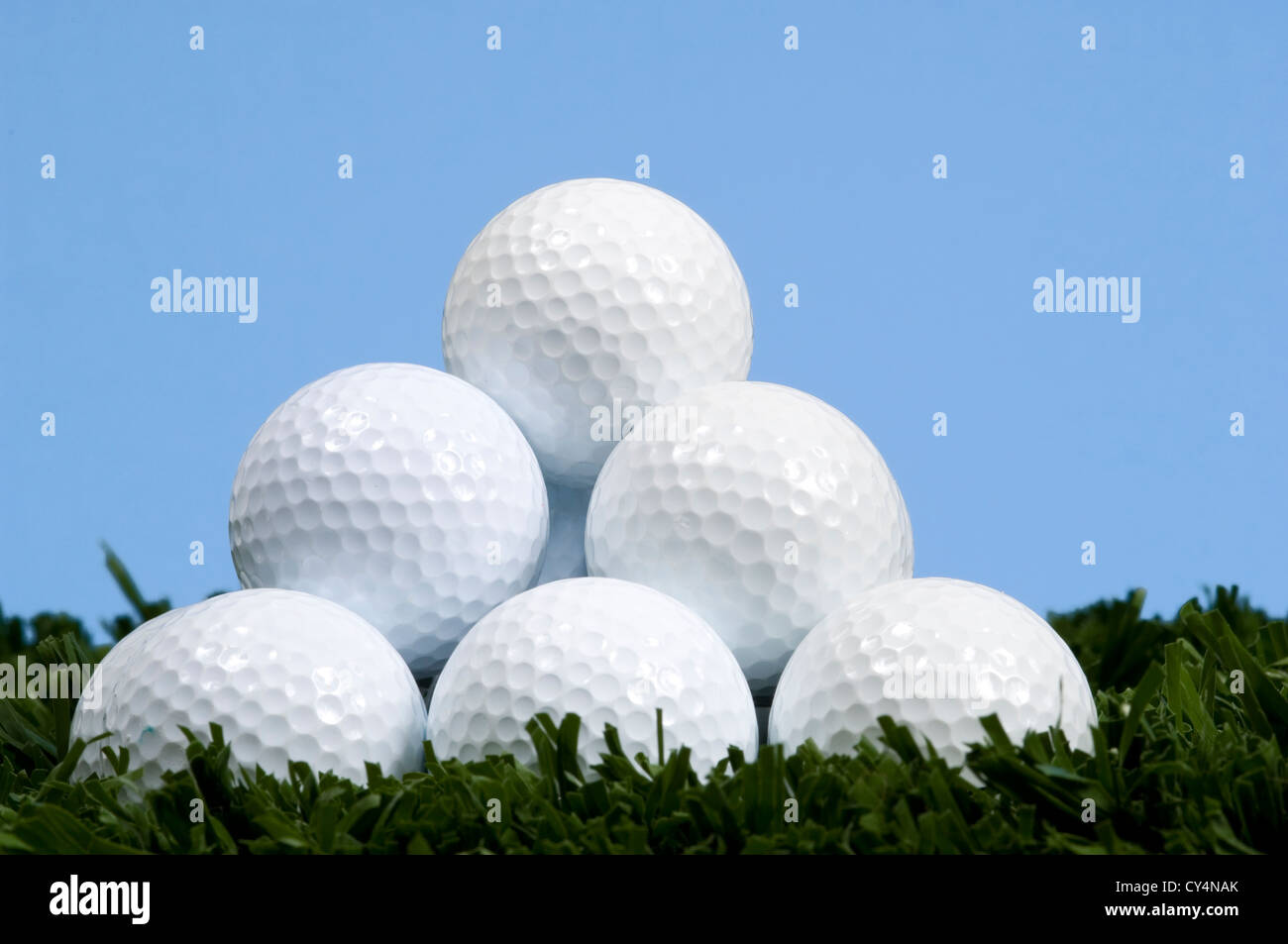 Golf ball pyramid hi-res stock photography and images - Alamy