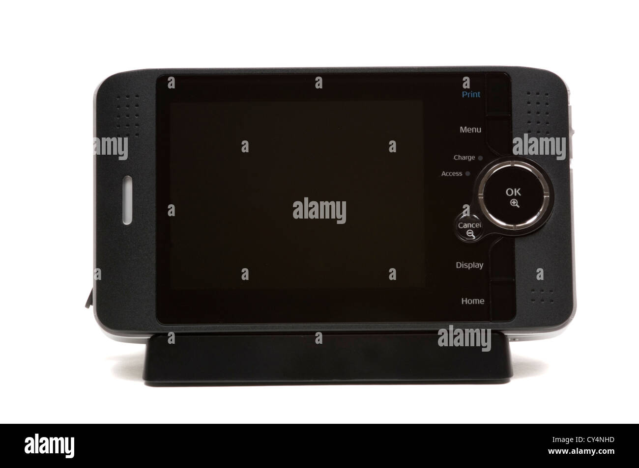 Digital picture viewer on white with clipping path Stock Photo - Alamy