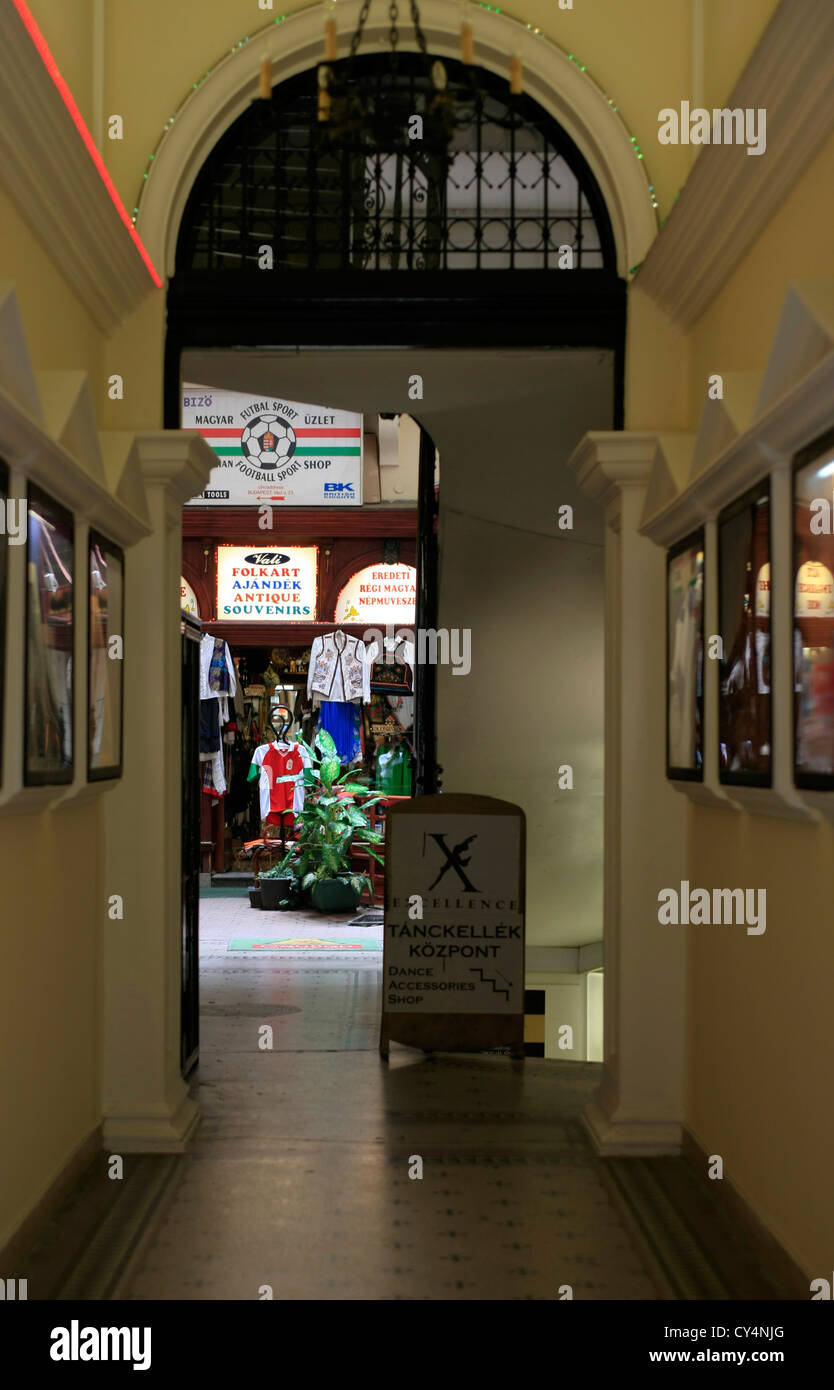 Small emporium in a side street of downtown Budapest Stock Photo - Alamy