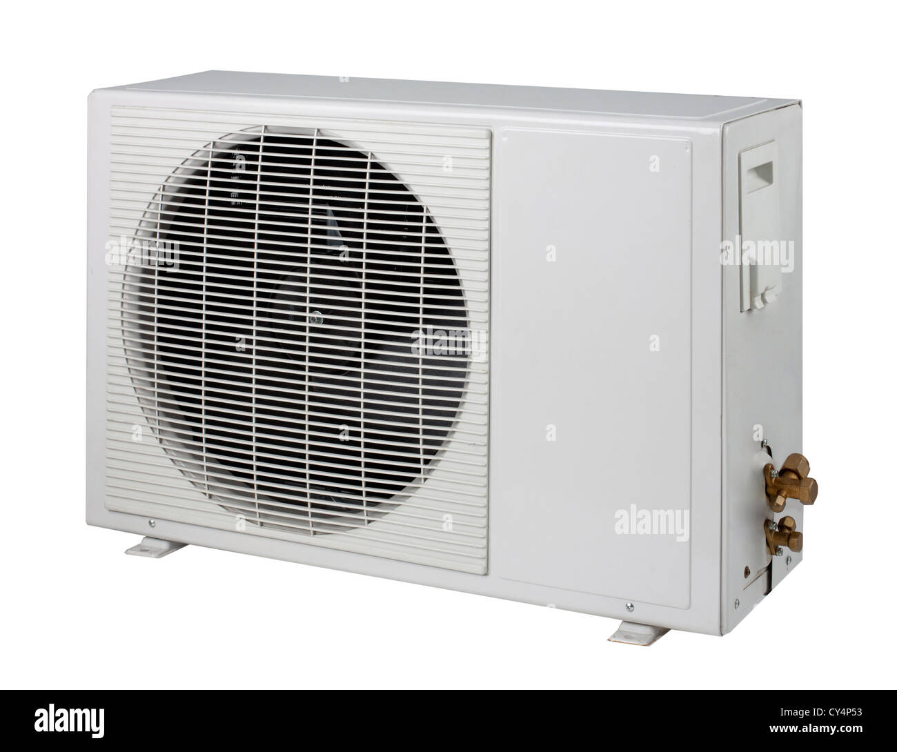 Cooling air conditioner condenser Cut Out Stock Images & Pictures - Alamy