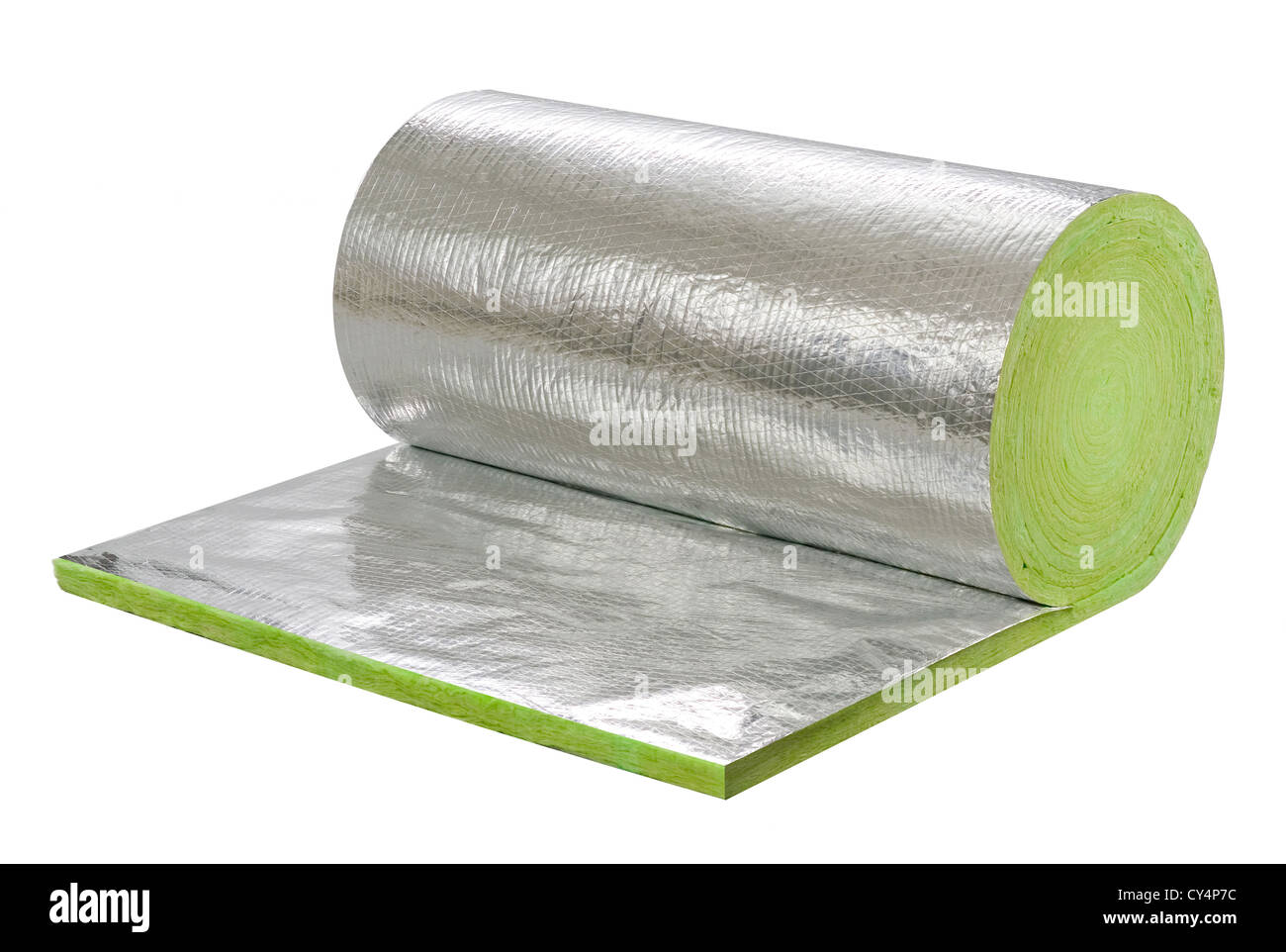 The roll of insulator sheet to use beneath the roofing for heat or cold ...