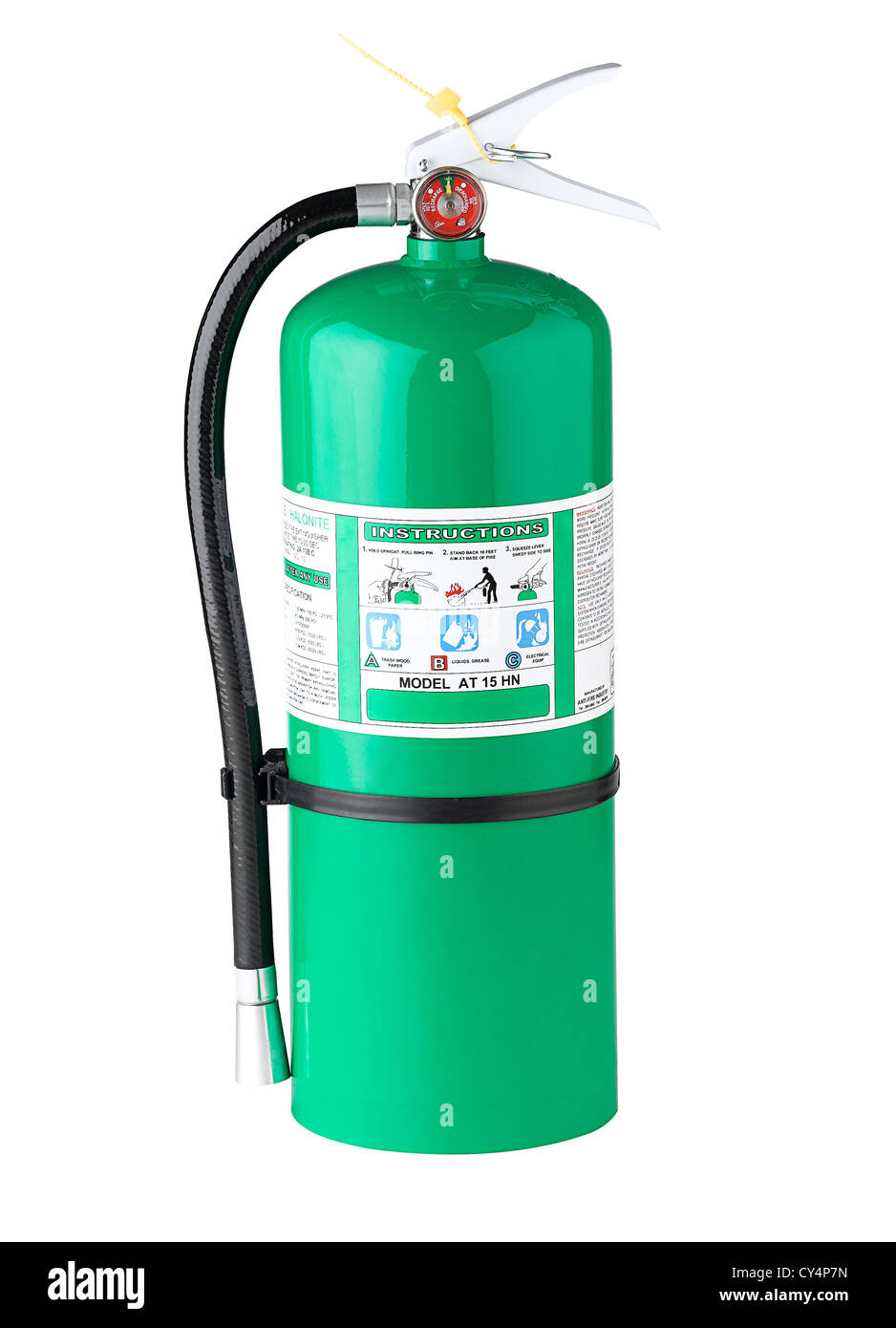 Powder fire extinguisher hi-res stock photography and images - Alamy