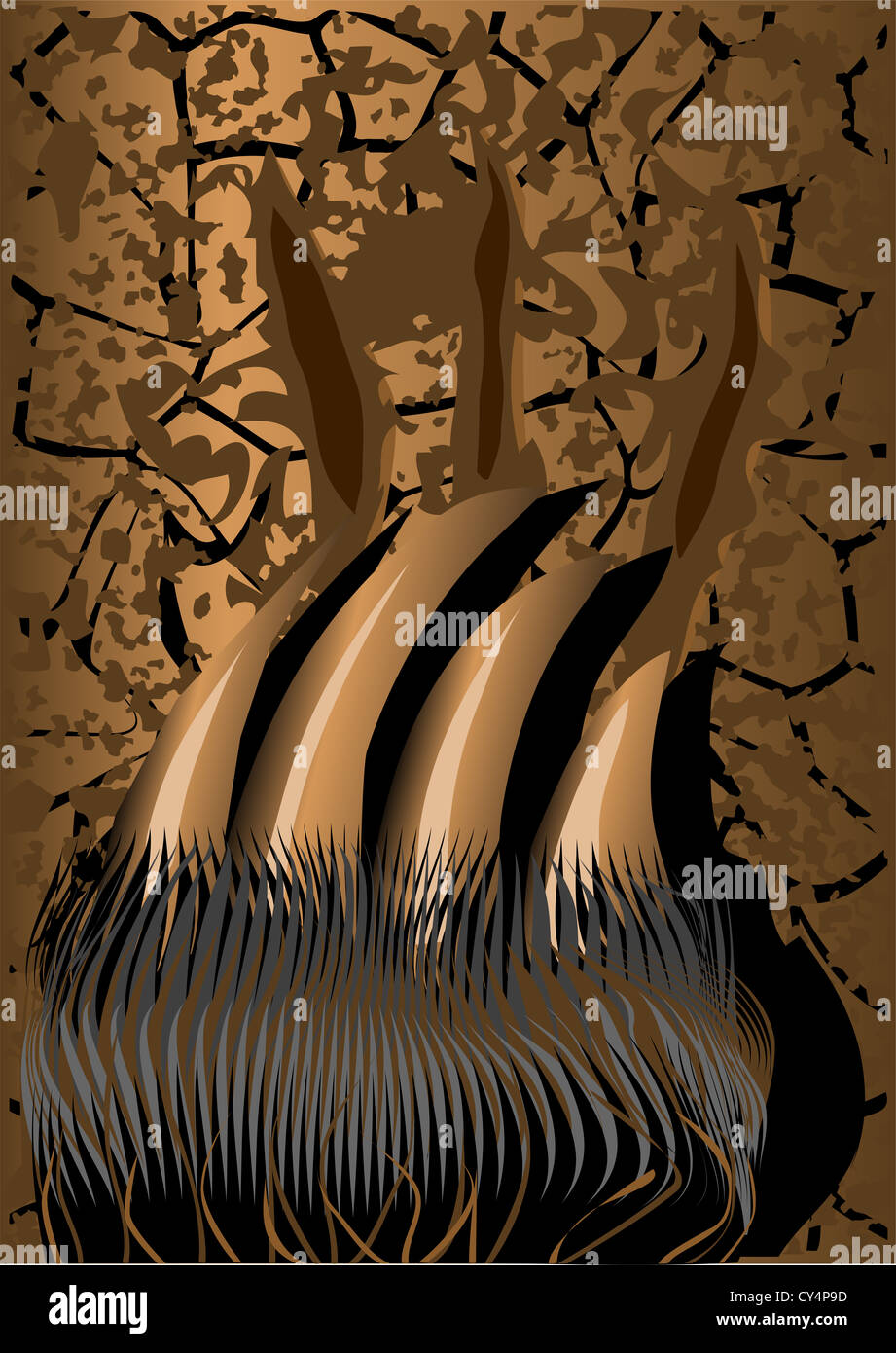 Bear with claws hi-res stock photography and images - Alamy