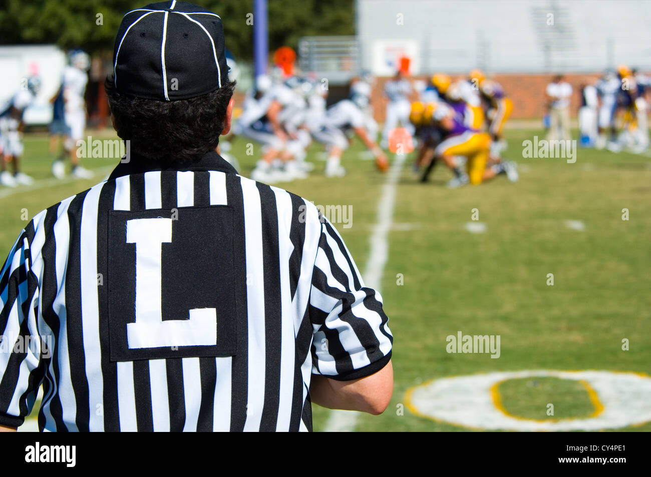 American football umpire hi-res stock photography and images - Alamy