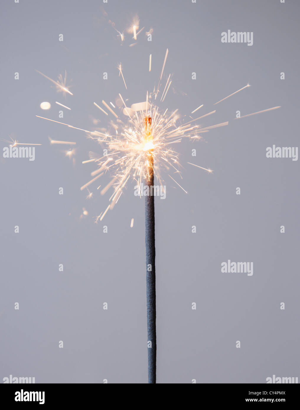 Studio shot of sparkler Stock Photo - Alamy