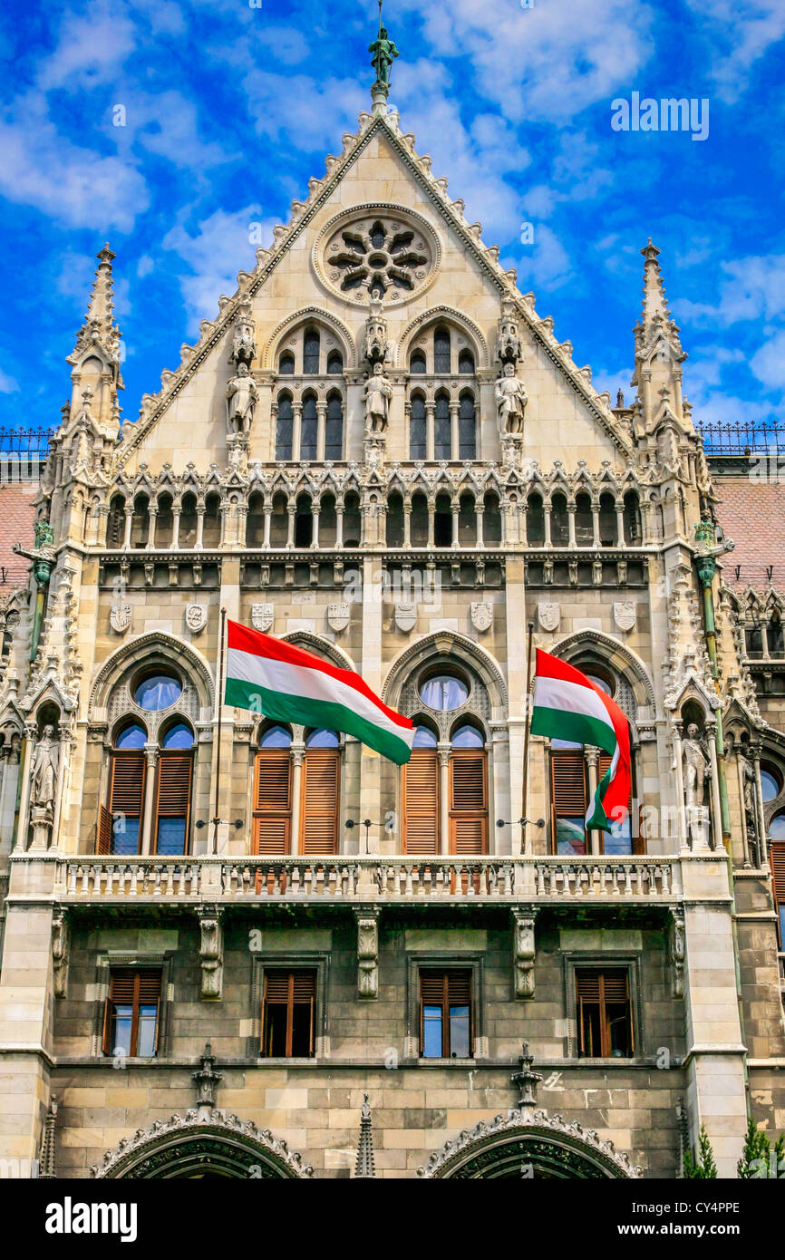 Hungarian flags hi-res stock photography and images - Alamy