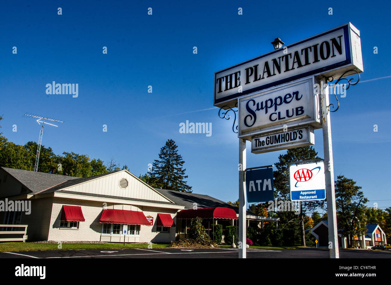 The Plantation Supper Club in Arbor Vitae in the Northwoods area of ...