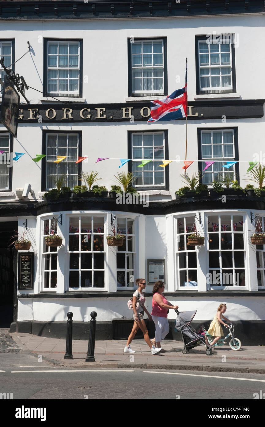 The George Hotel at Bewdley in Worcestershire Stock Photo - Alamy