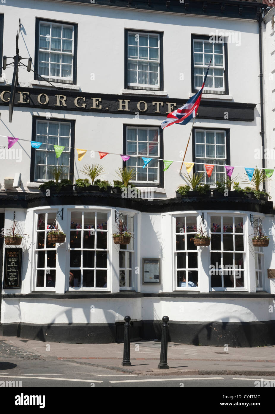 The George Hotel at Bewdley in Worcestershire Stock Photo - Alamy