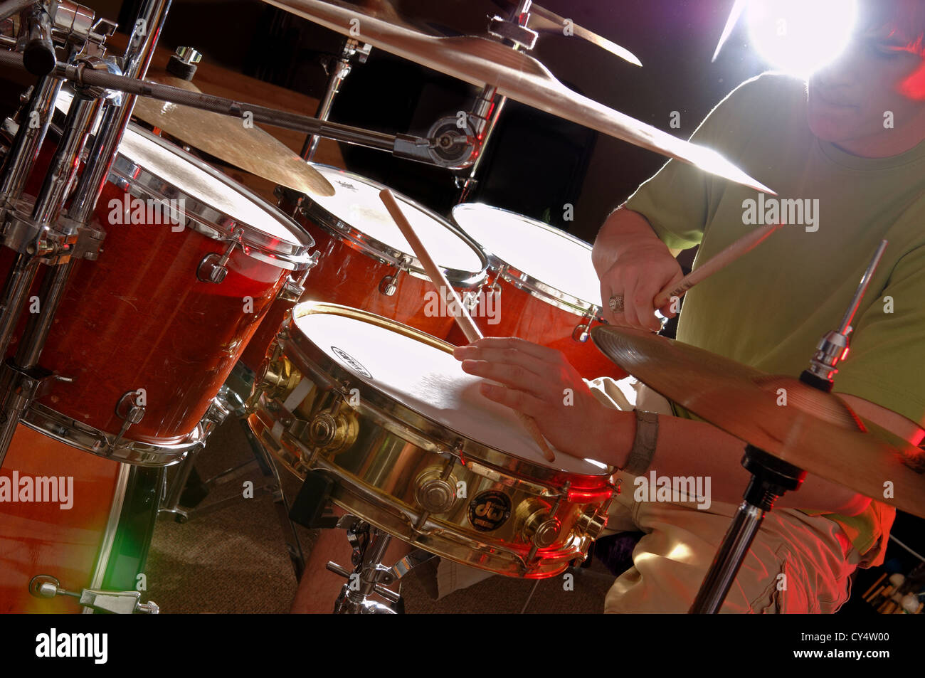 Country and western drummer hi-res stock photography and images - Alamy