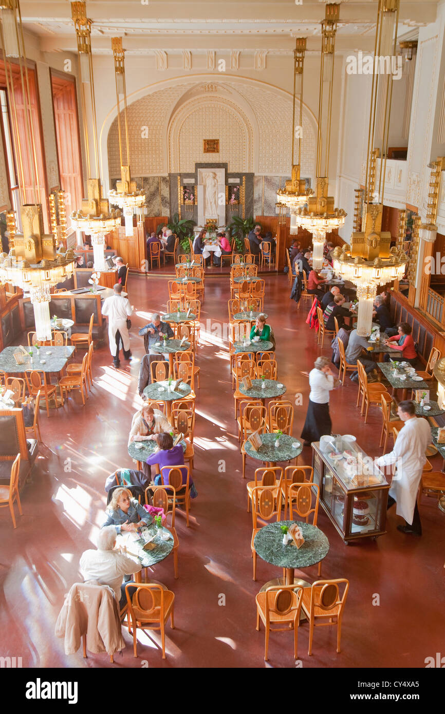 Prague municipal house interior hi-res stock photography and images - Alamy