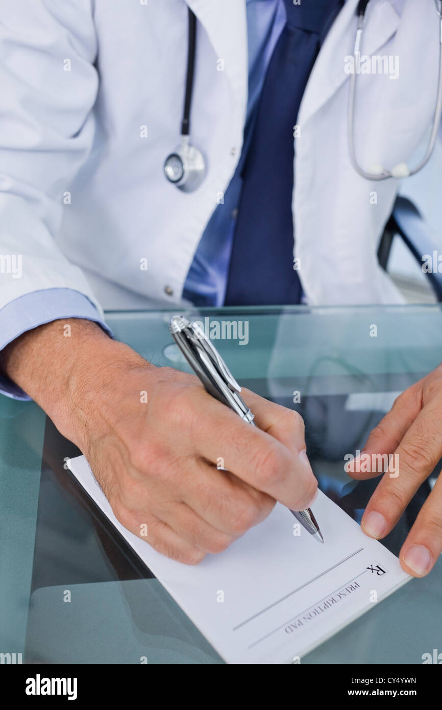 Prescription pad writing hi-res stock photography and images - Alamy